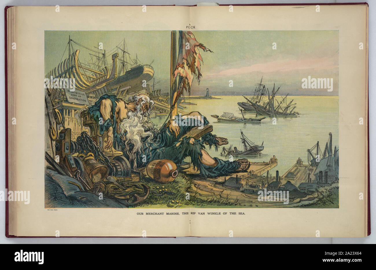 Our merchant marine, the Rip Van Winkle of the sea / Kep Stock Photo ...