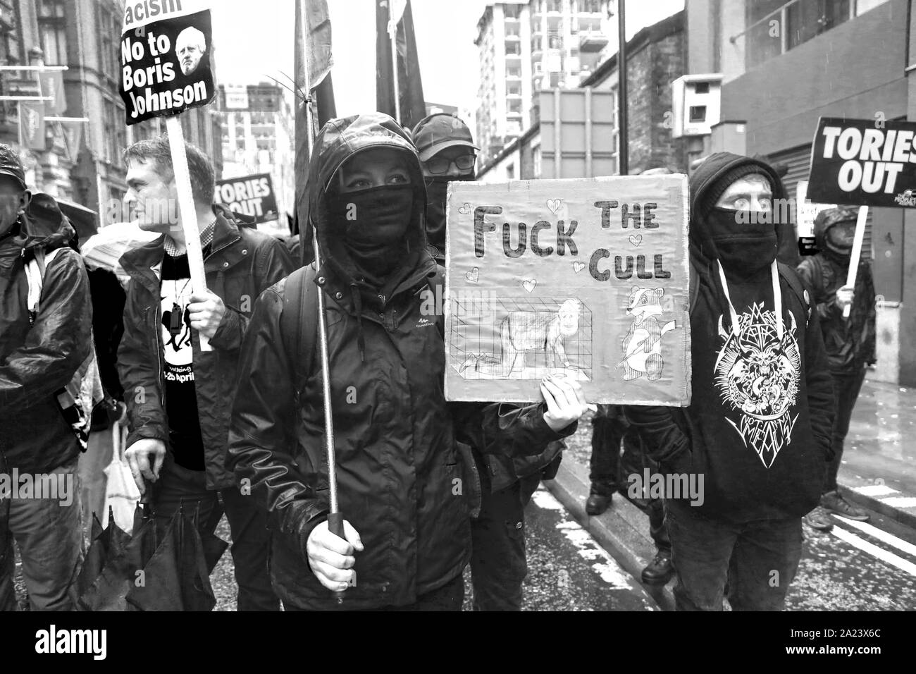 Rally tory Black and White Stock Photos & Images - Alamy