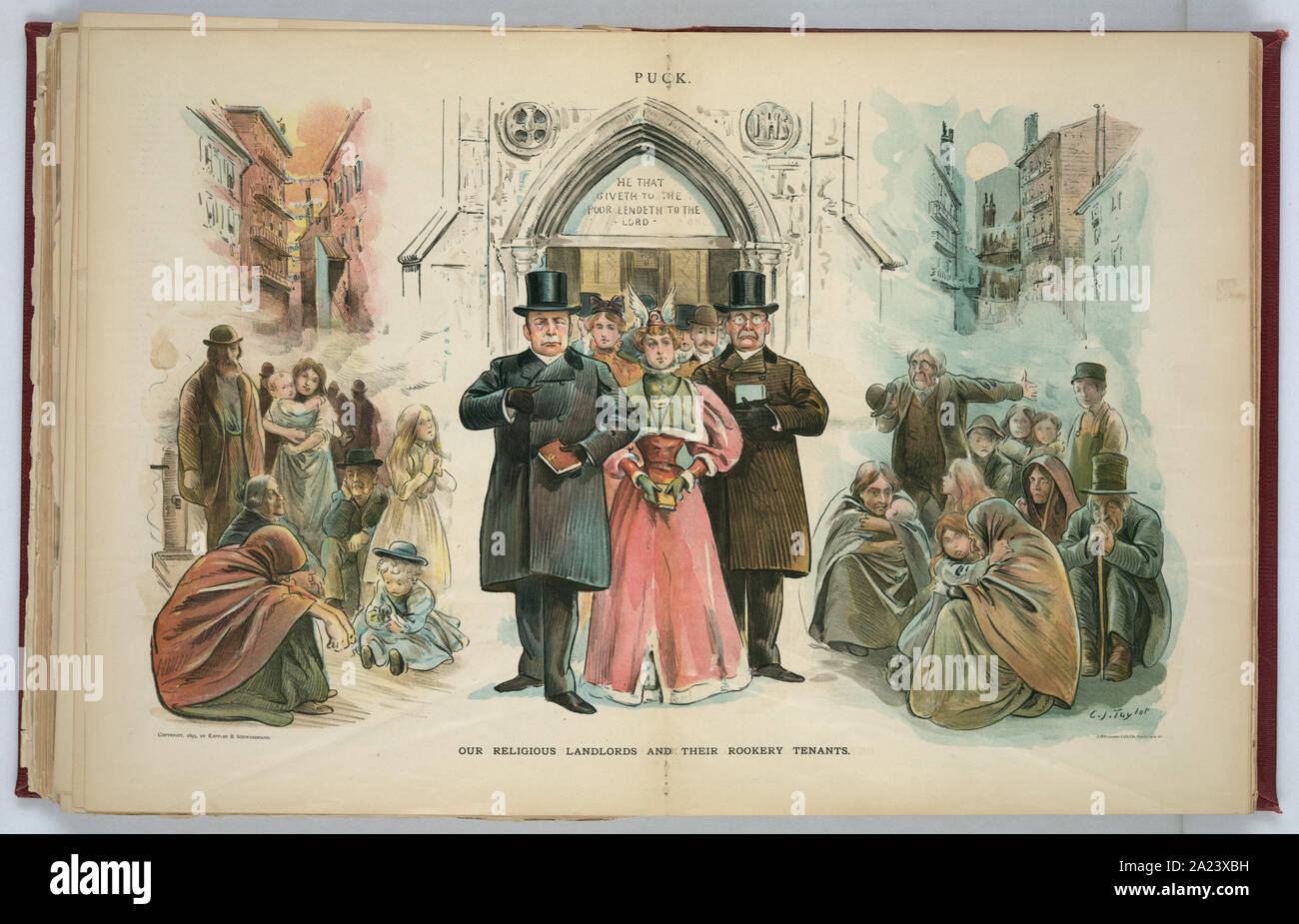 Our religious landlords and their rookery tenants / C.J. Taylor Stock ...