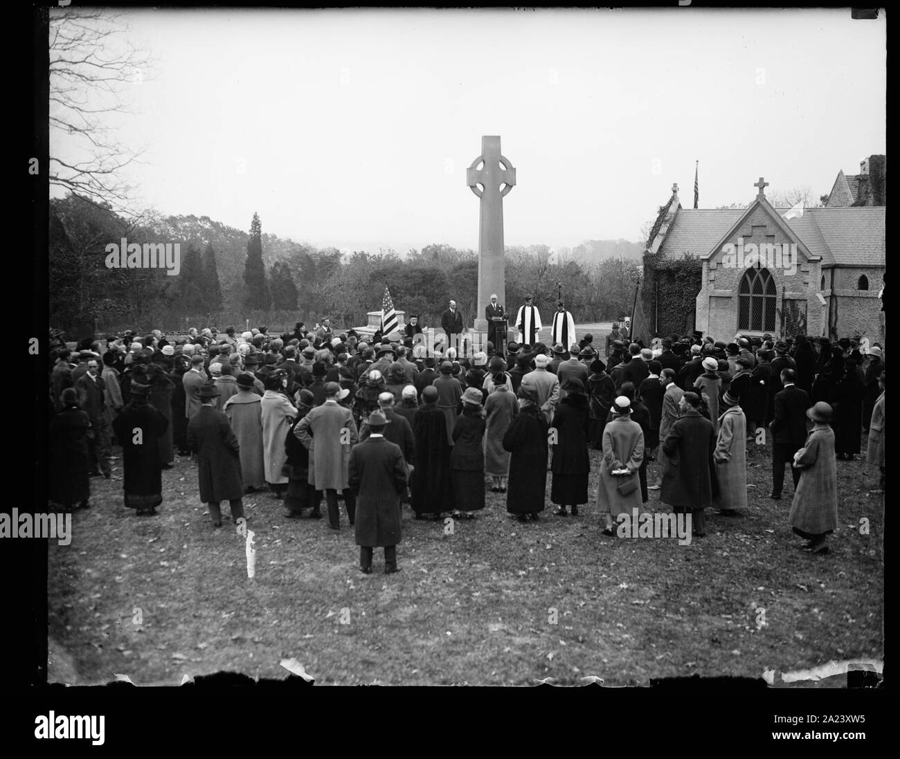 Outdoor religious ceremony Stock Photo - Alamy