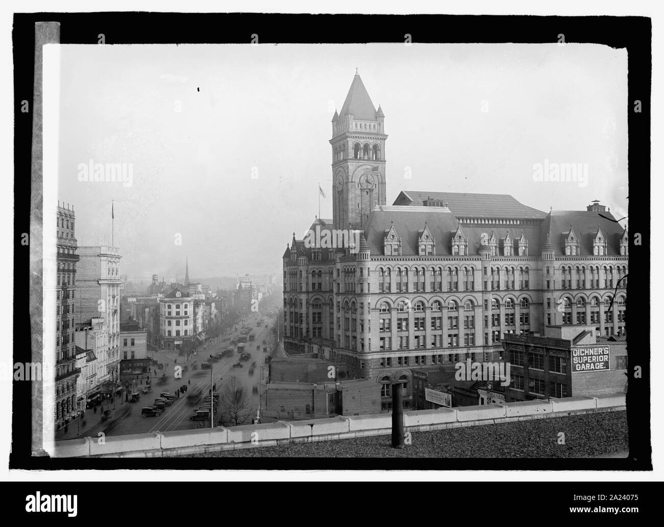 View from roof top Cut Out Stock Images & Pictures - Alamy