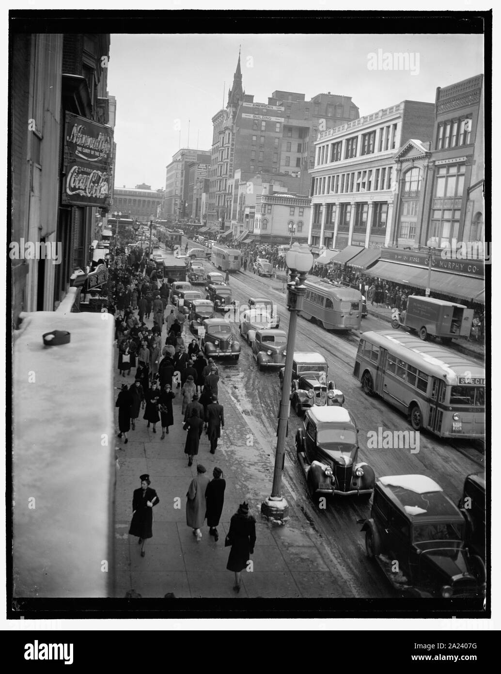 Street scenes daily life Black and White Stock Photos & Images - Alamy