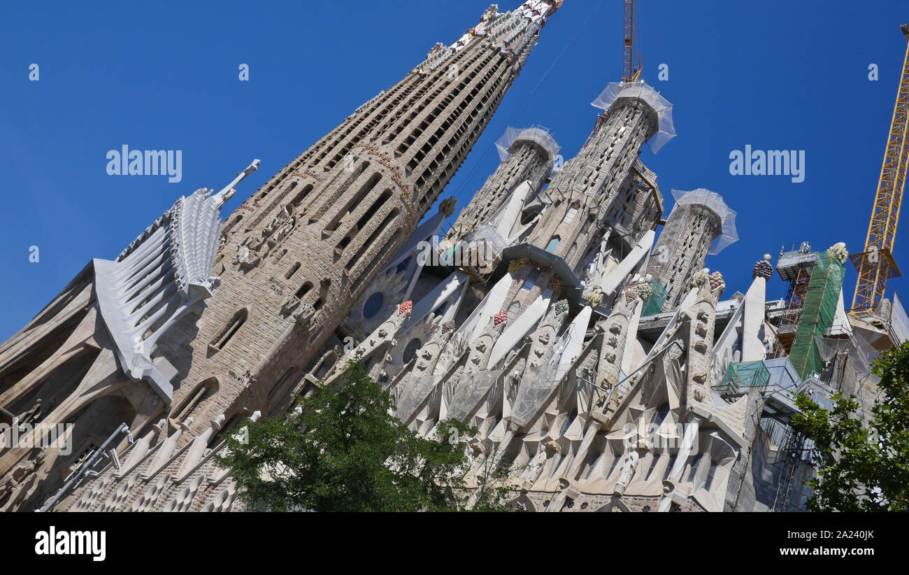 Spain, Barcelona historical infrastructure Stock Photo - Alamy