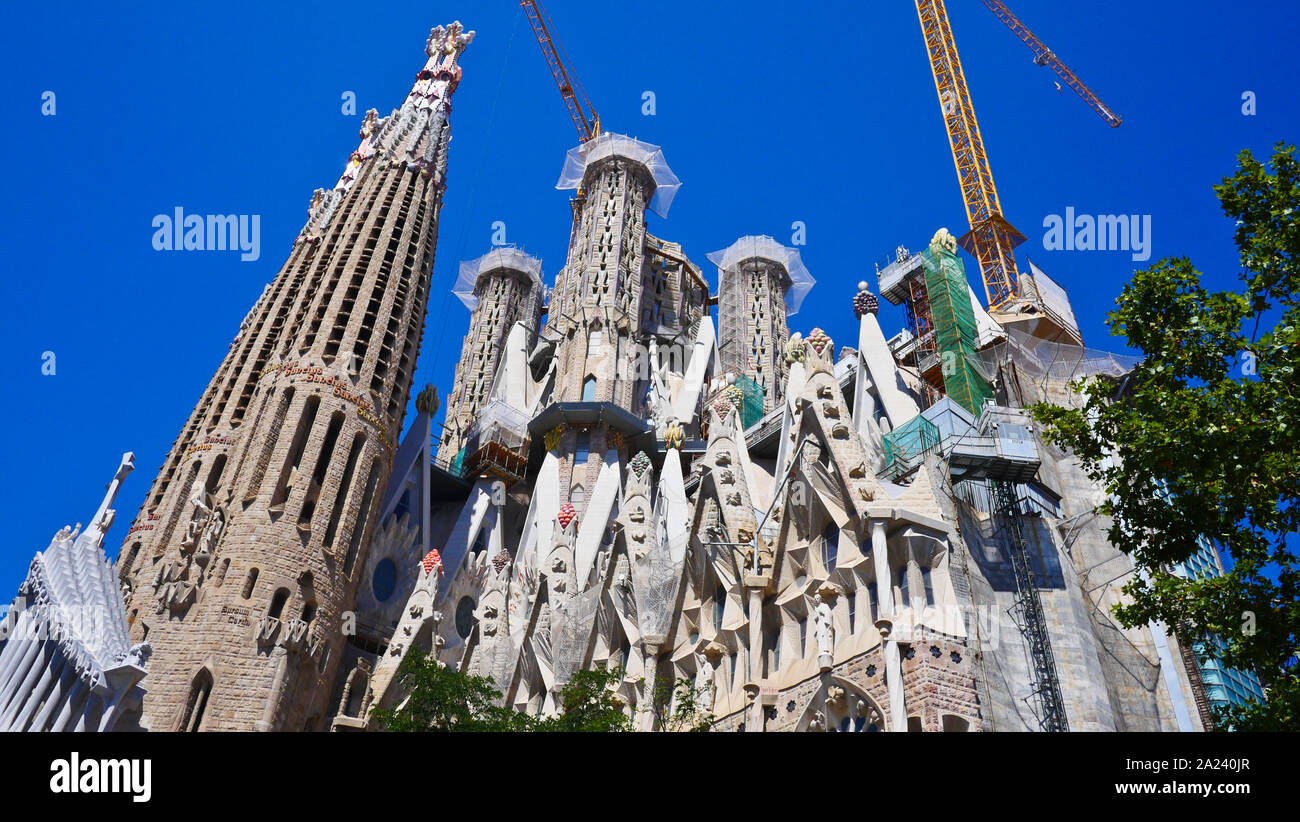 Spain, Barcelona historical infrastructure Stock Photo - Alamy