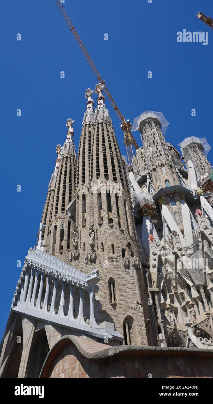 Spain, Barcelona historical infrastructure Stock Photo - Alamy