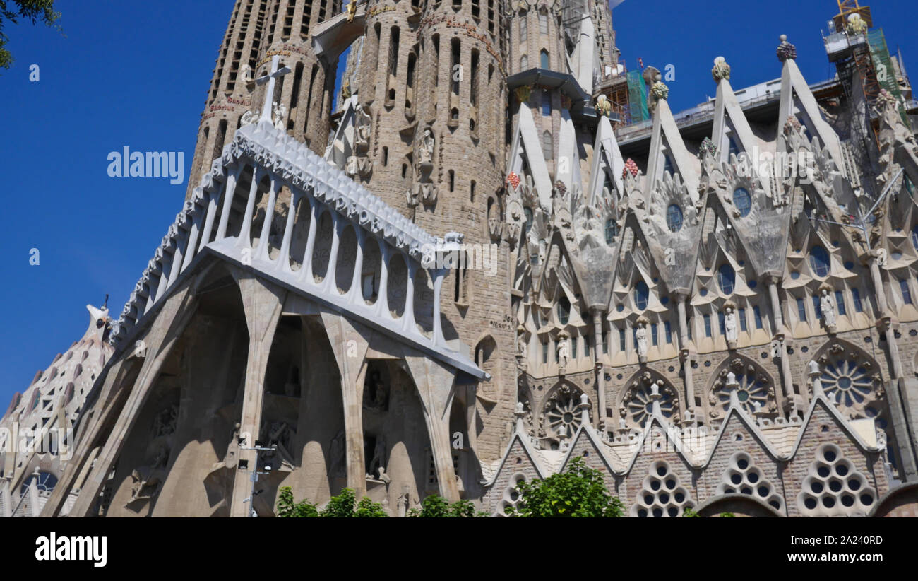 Spain, Barcelona historical infrastructure Stock Photo - Alamy