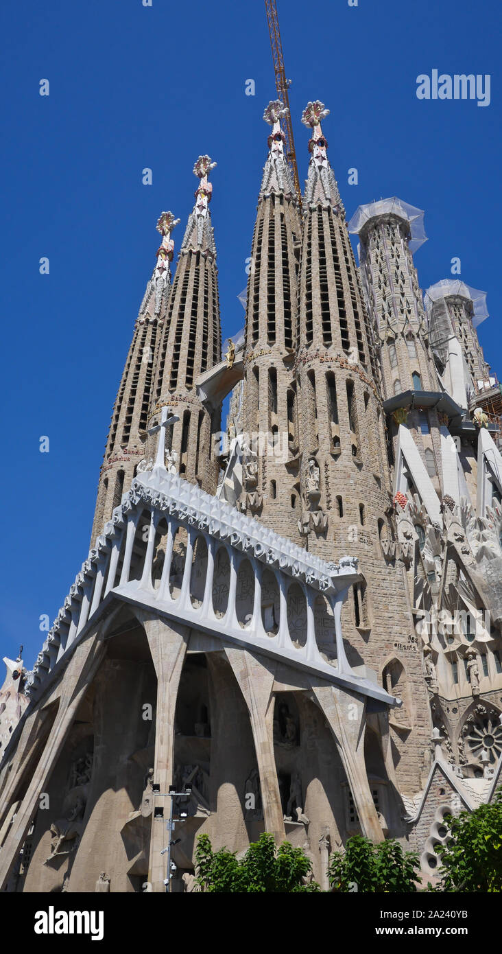 Spain, Barcelona historical infrastructure Stock Photo - Alamy