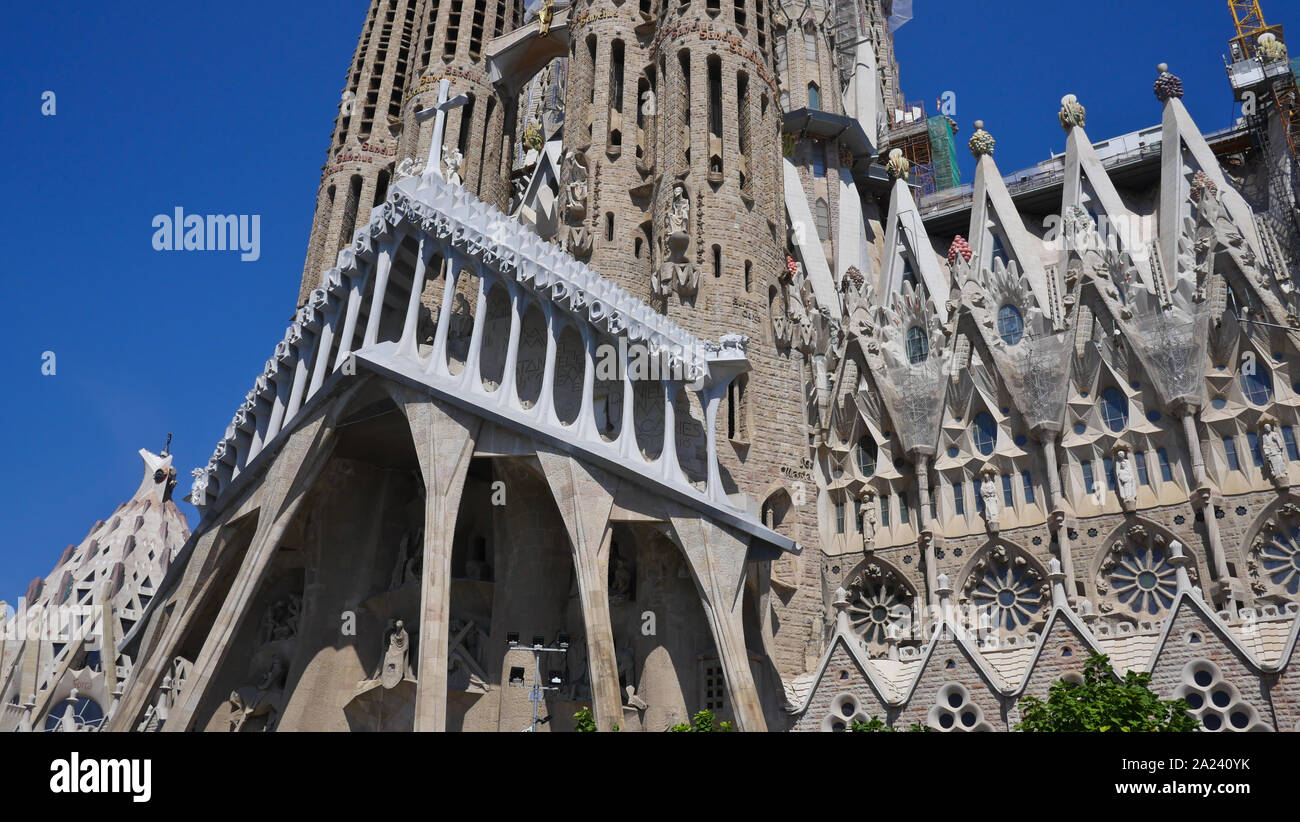 Spain, Barcelona historical infrastructure Stock Photo - Alamy