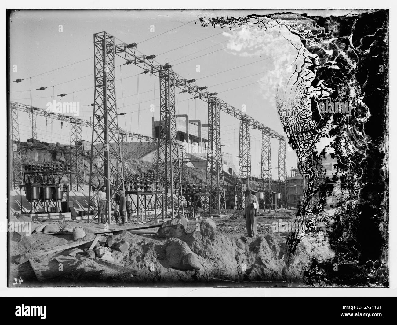 P.E.C. i.e., Palestine Electric Corporation Rutenberg plant Stock Photo ...