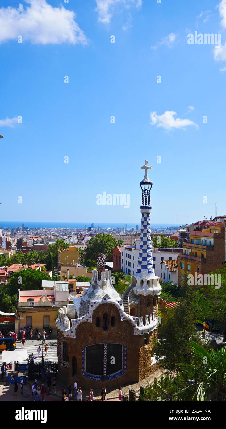 Spain, Barcelona historical infrastructure Stock Photo - Alamy