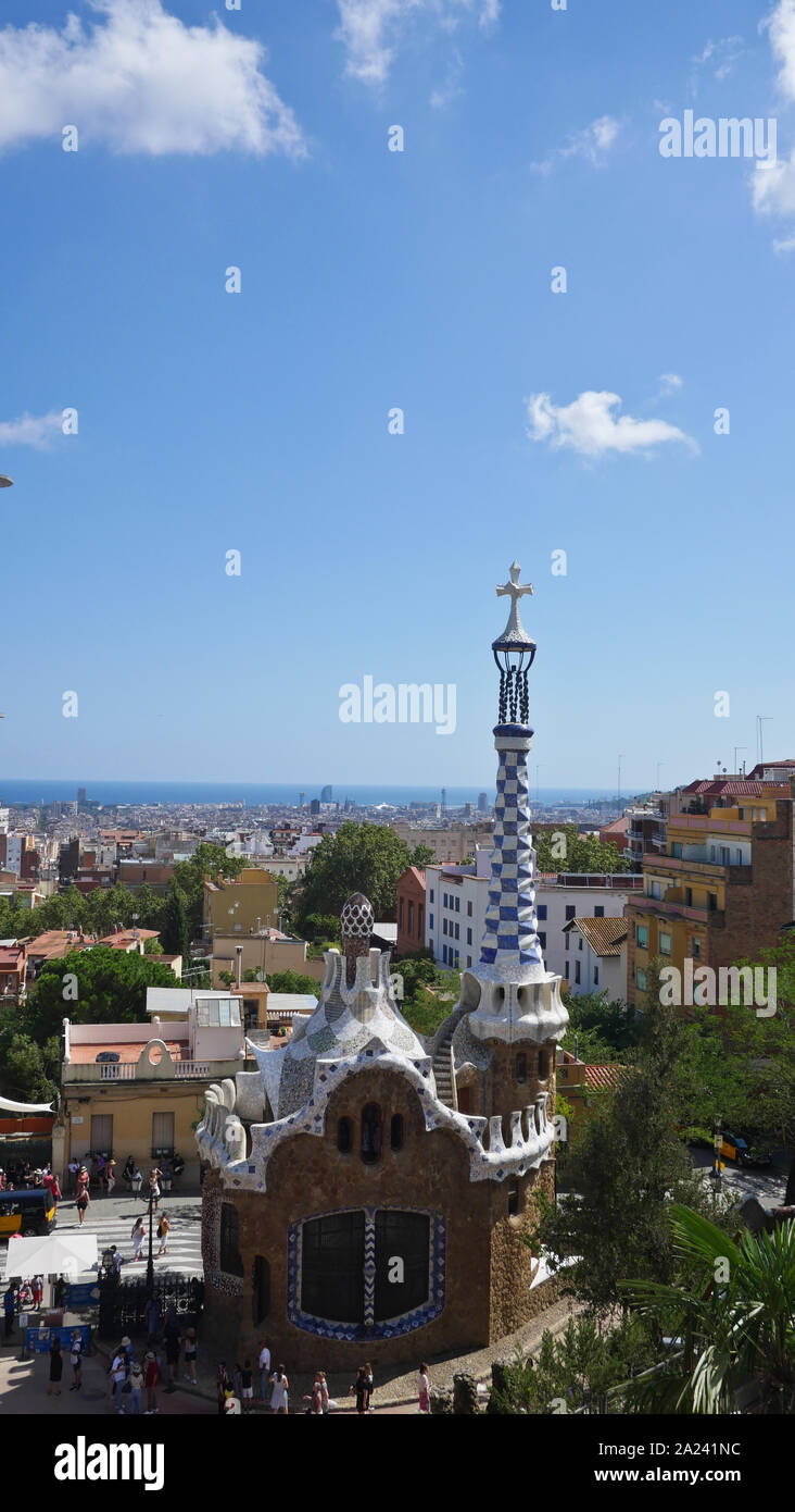 Spain, Barcelona historical infrastructure Stock Photo - Alamy