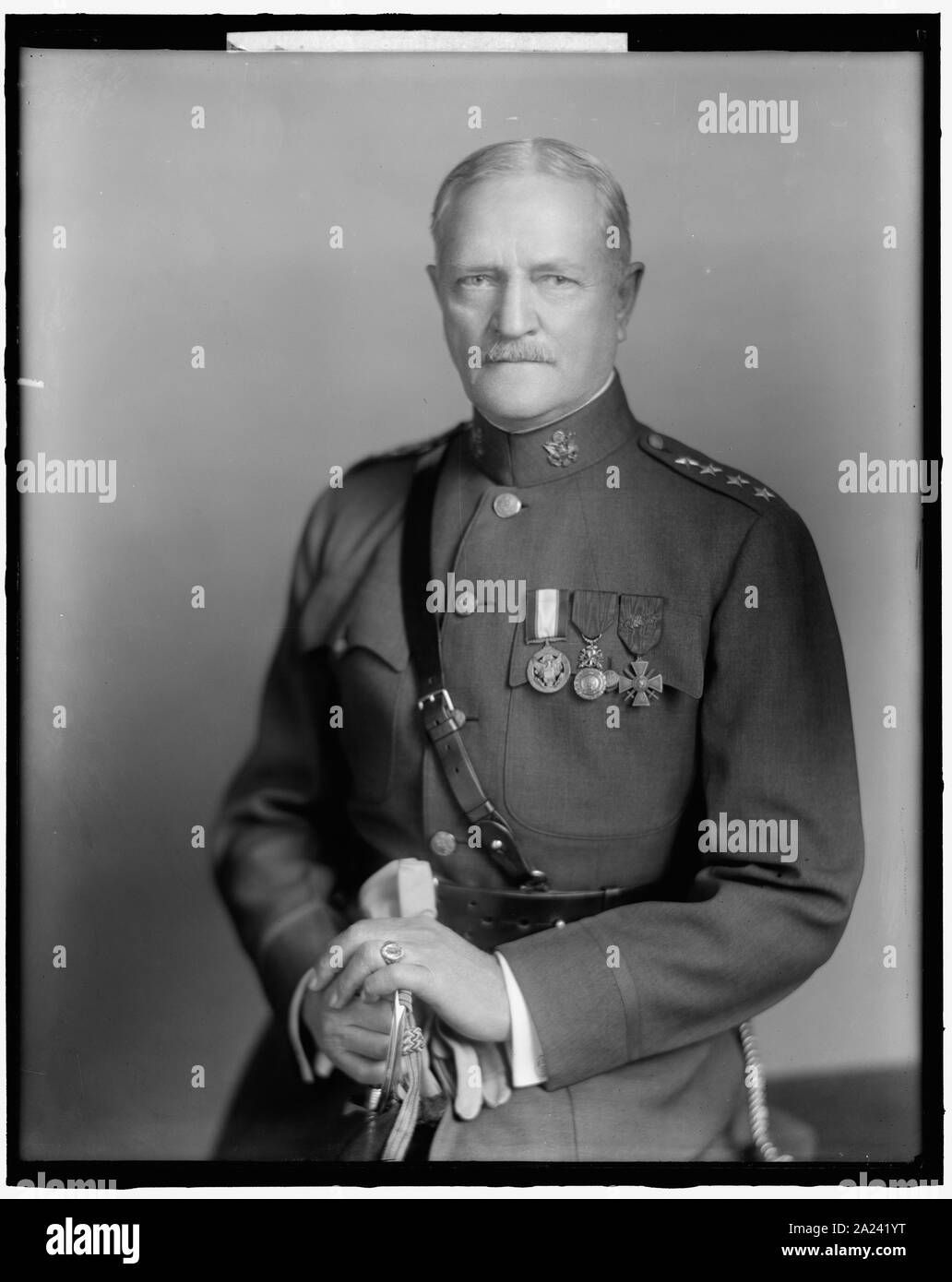General j pershing commander Black and White Stock Photos & Images - Alamy