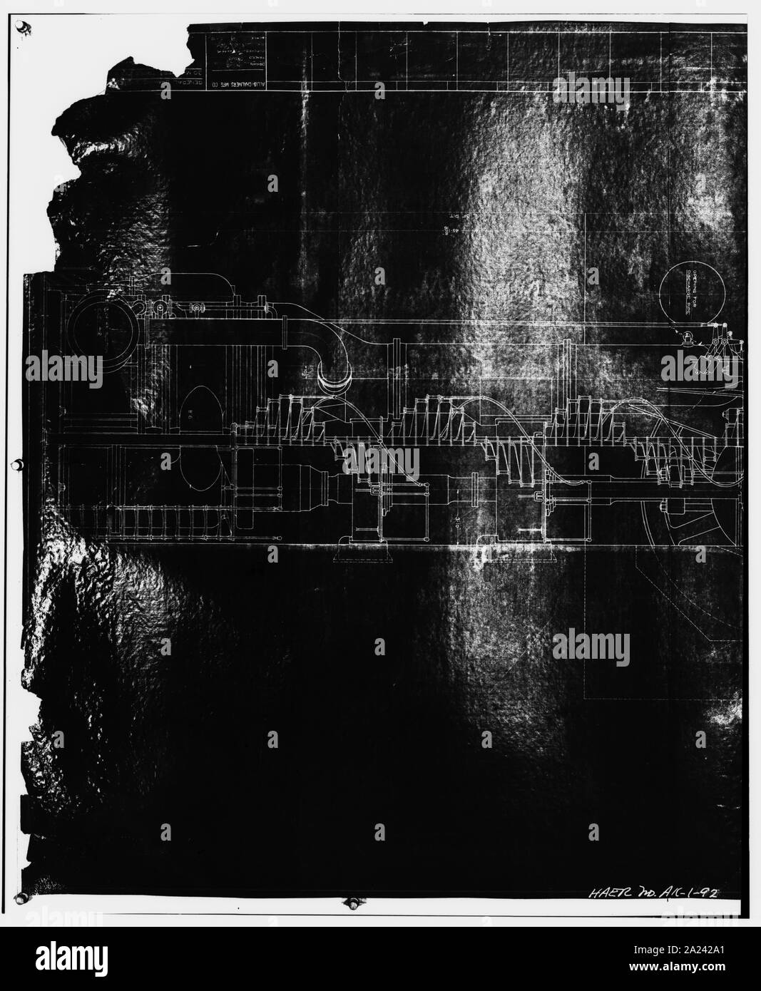 PHOTOCOPY OF DRAWING, ALLIS-CHALMERS, GENERAL - Kennecott Copper ...