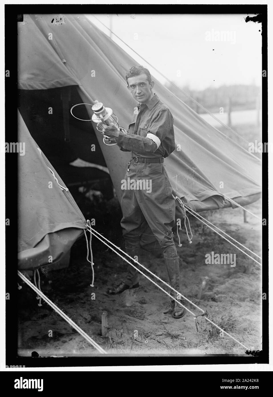 American army officers training Black and White Stock Photos & Images ...
