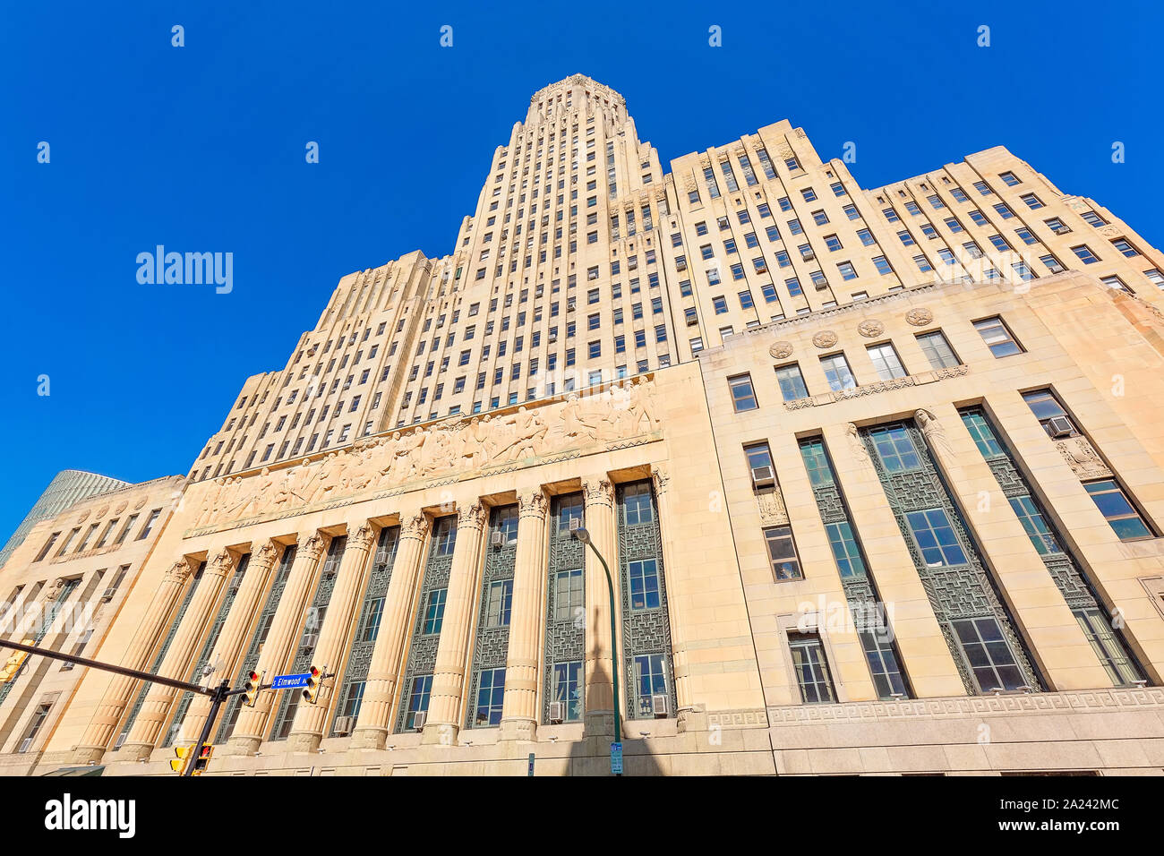 Buffalo City Hall, The 378-foot-tall building is the seat for municipal ...