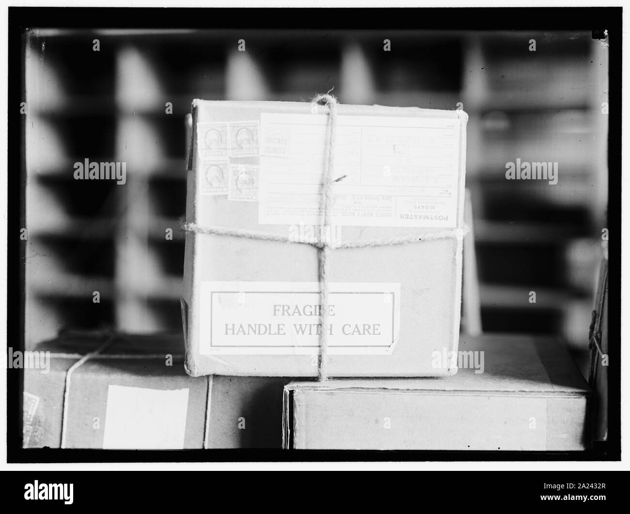 Parcel history Cut Out Stock Images & Pictures - Alamy