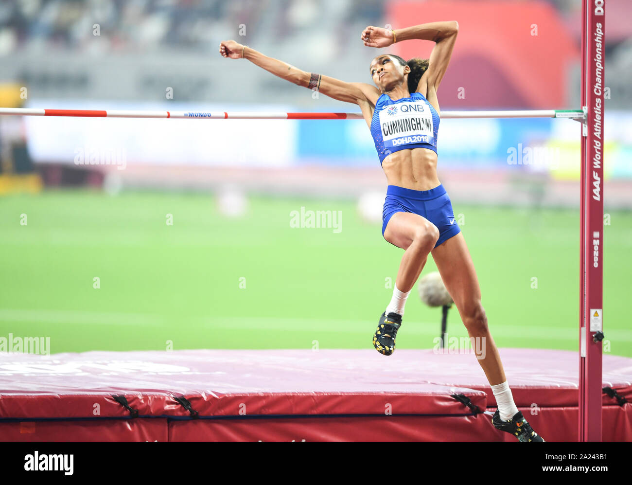 Vashti Cunningham (USA). High Jump Women Bronze Medal. IAAF World ...