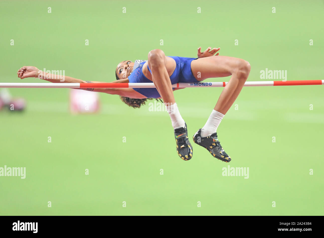 Vashti Cunningham (USA). High Jump Women Bronze Medal. IAAF World ...