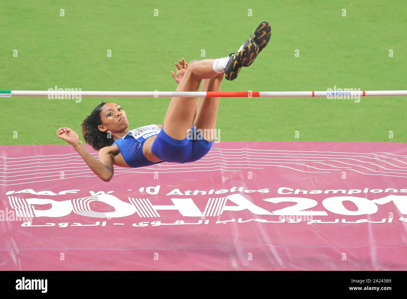 Vashti Cunningham (USA). High Jump Women Bronze Medal. IAAF World ...