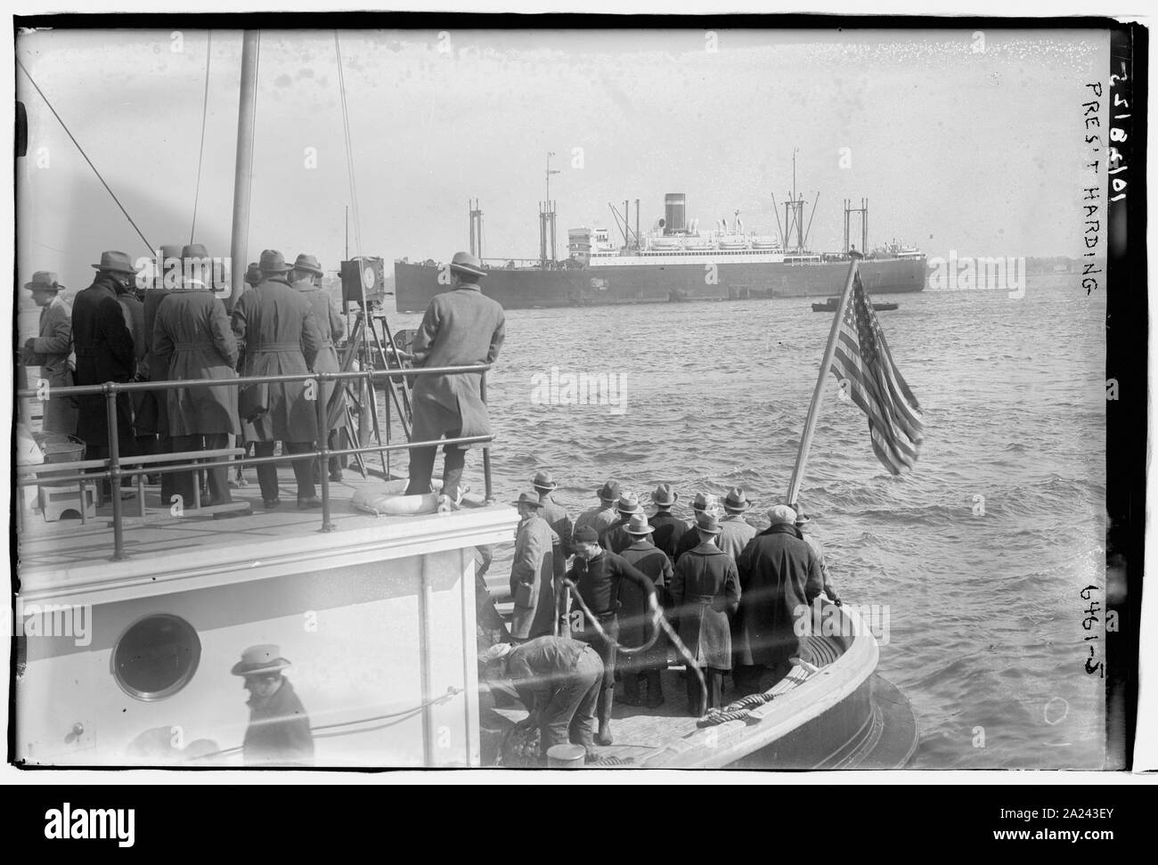 President harding hi-res stock photography and images - Alamy