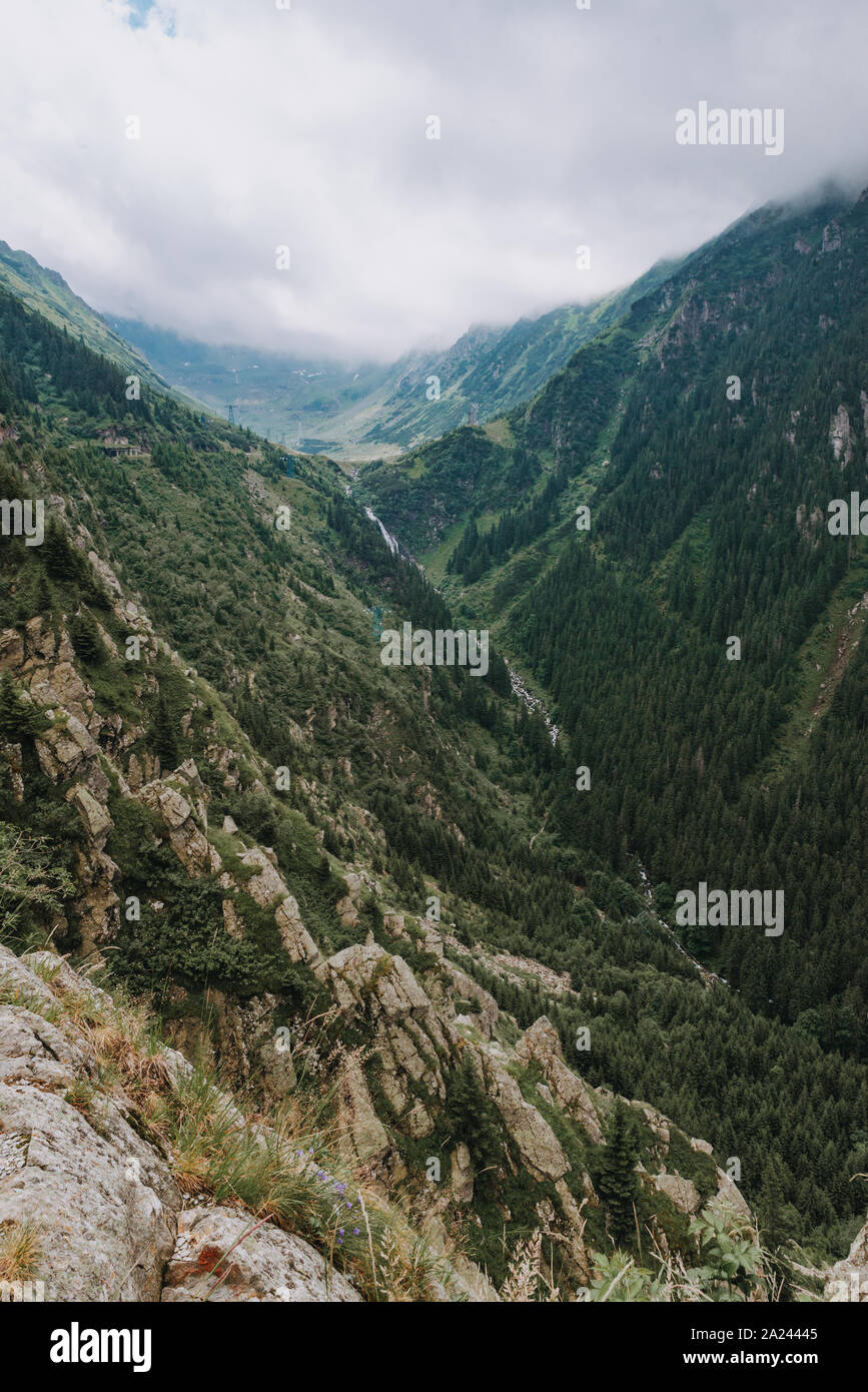 Transfagaras Highway, beautiful landscape of Romania. europe hiking ...