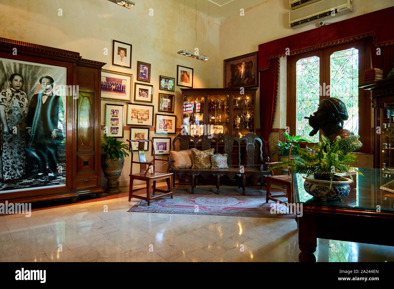 Interior view of the official museum at the House of Sampoerna, a clove ...
