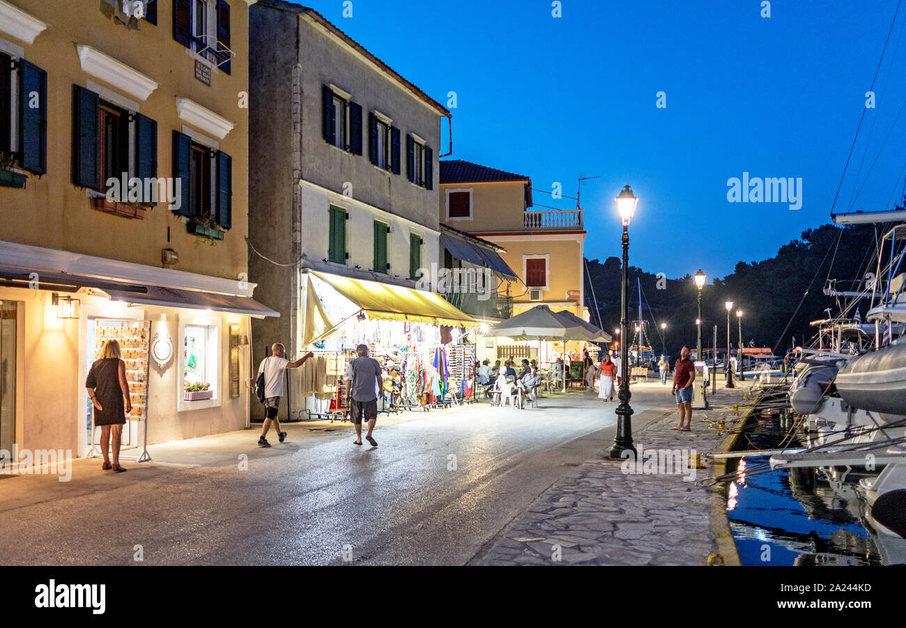 Paxos gaios greece hi-res stock photography and images - Alamy