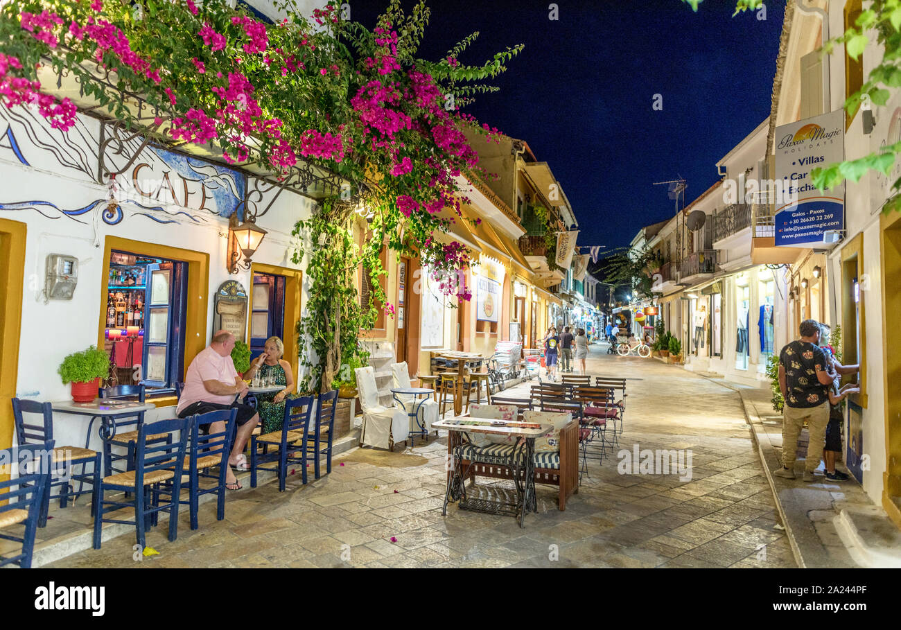 Paxos gaios greece hi-res stock photography and images - Alamy