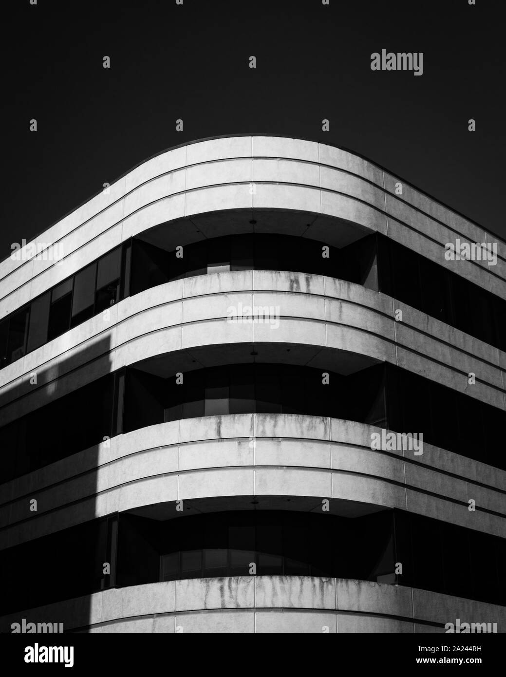 Black and White Abstract Urban Architecture Stock Photo - Alamy