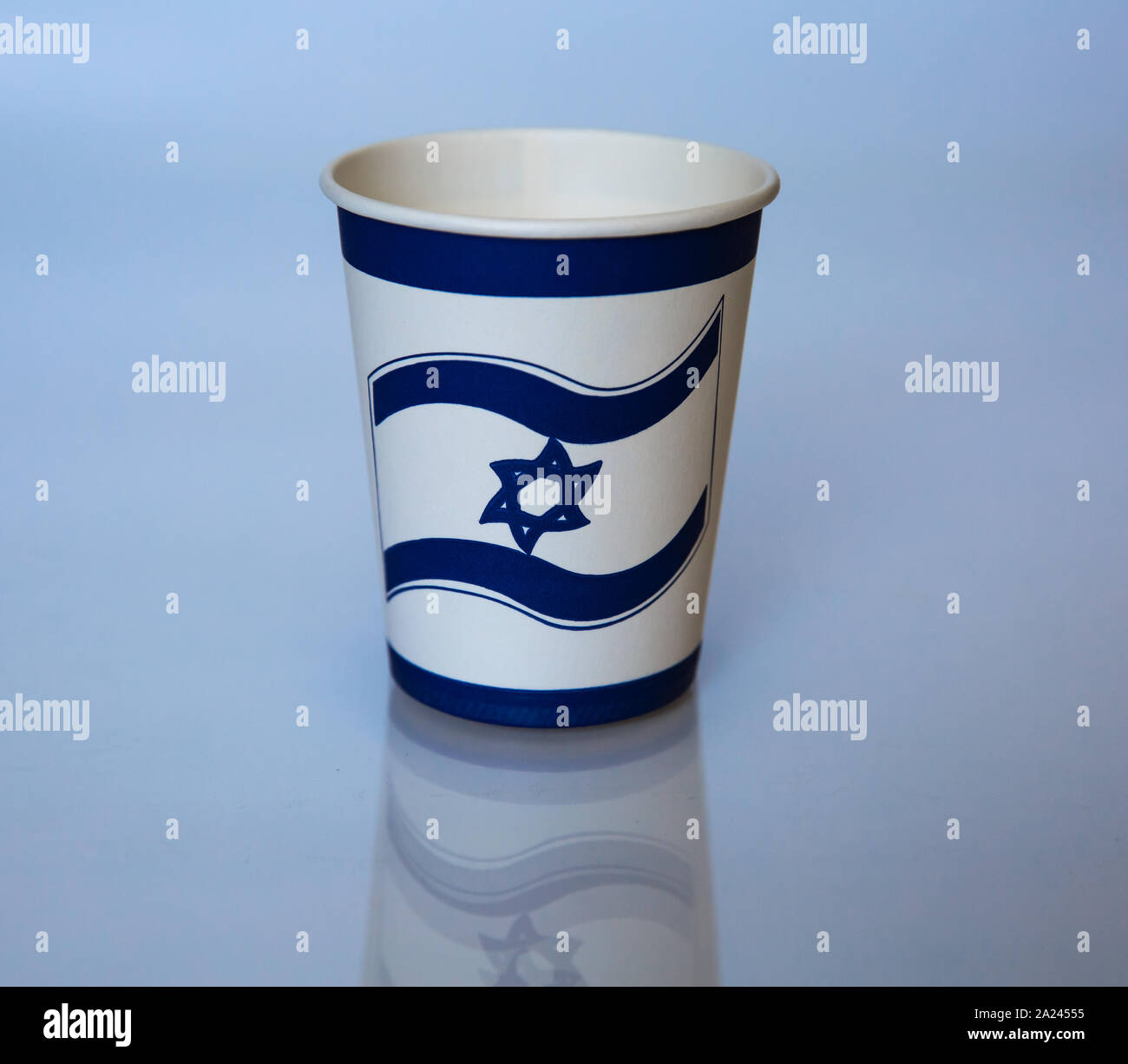 Beautiful cardboard disposable cup for coffee and other Stock Photo - Alamy