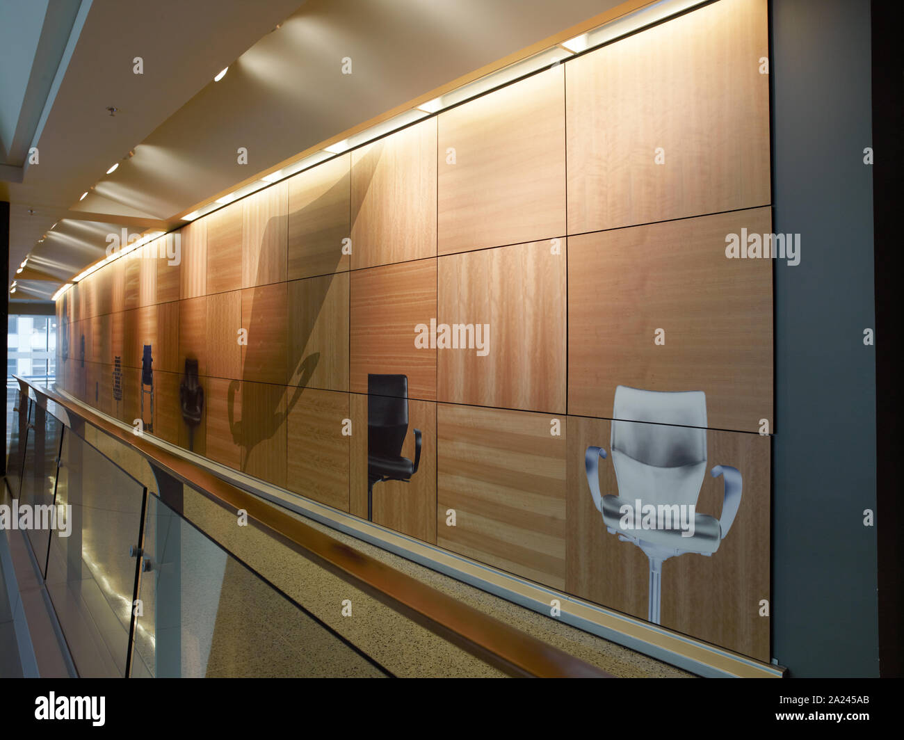 Painting Three Sets of Twelve at interior main lobby of the U.S ...