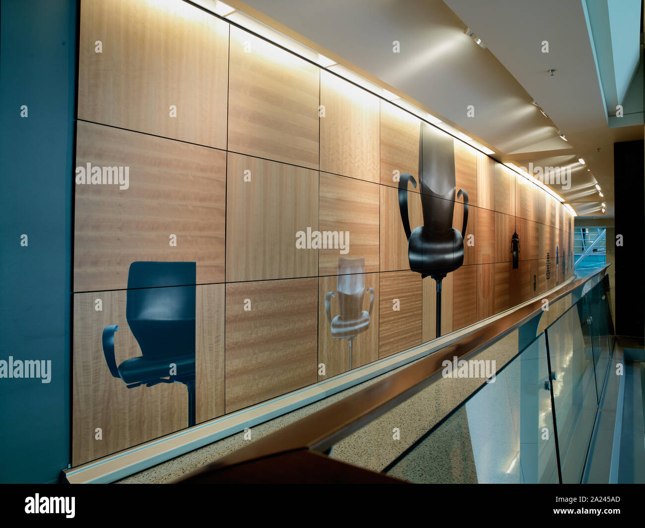 Painting Three Sets of Twelve at interior main lobby of the U.S ...