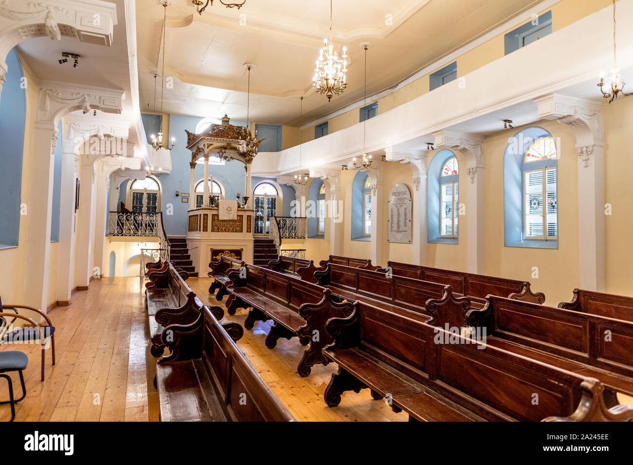 The Jewish Synagogue Corfu Town Greece Stock Photo - Alamy