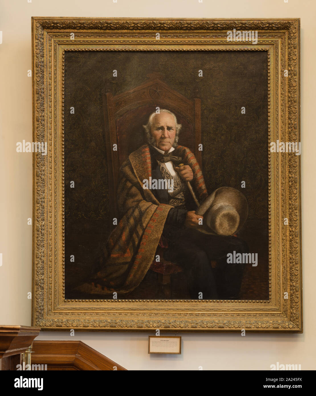 Sam houston paintings hi-res stock photography and images - Alamy