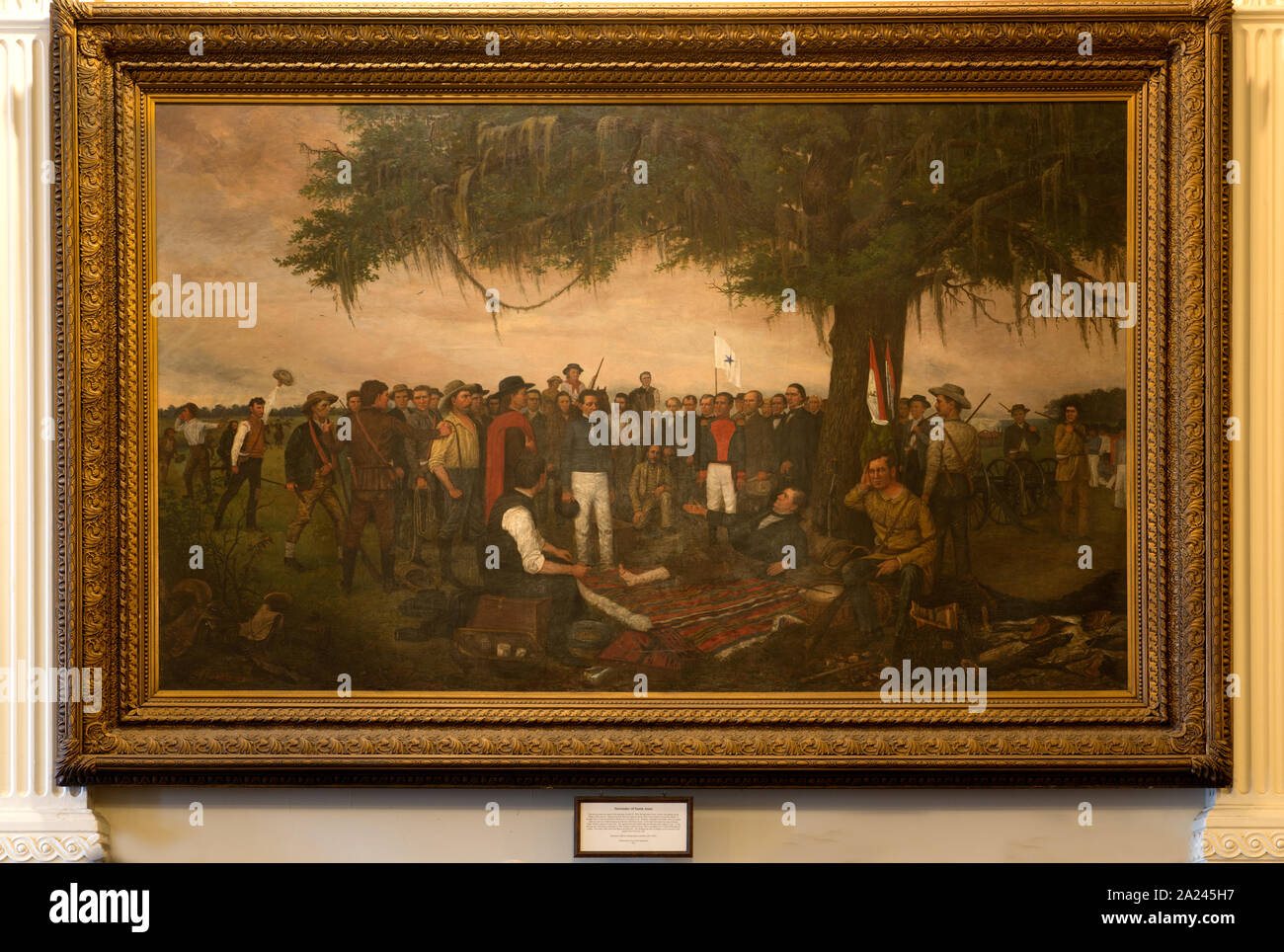 Santa anna surrender hi-res stock photography and images - Alamy