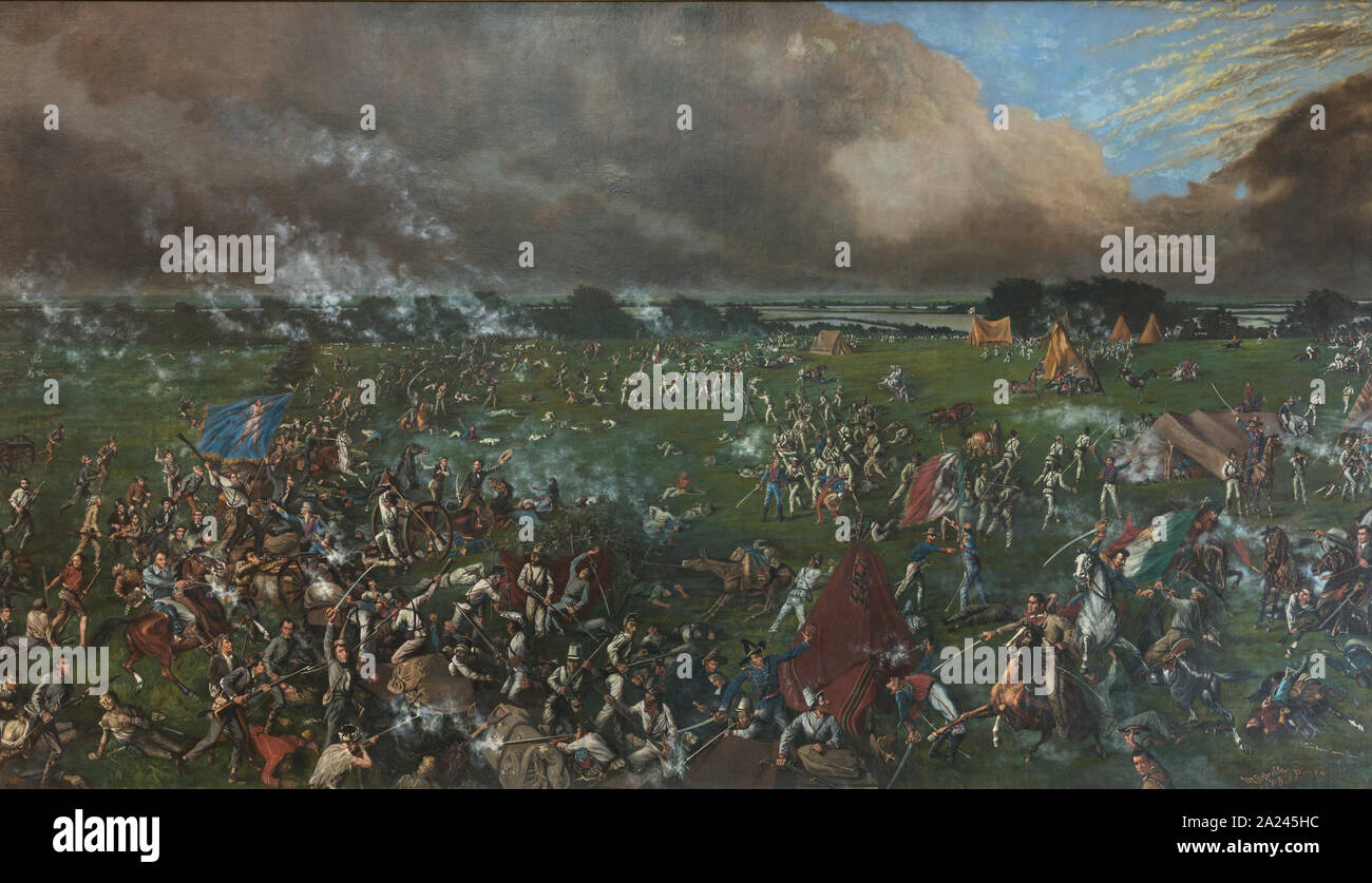 Battle Of San Jacinto Painting