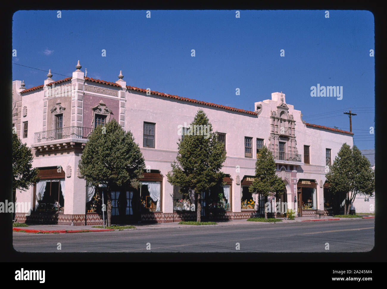 Paisano Hotel, Marfa, Texas Stock Photo - Alamy