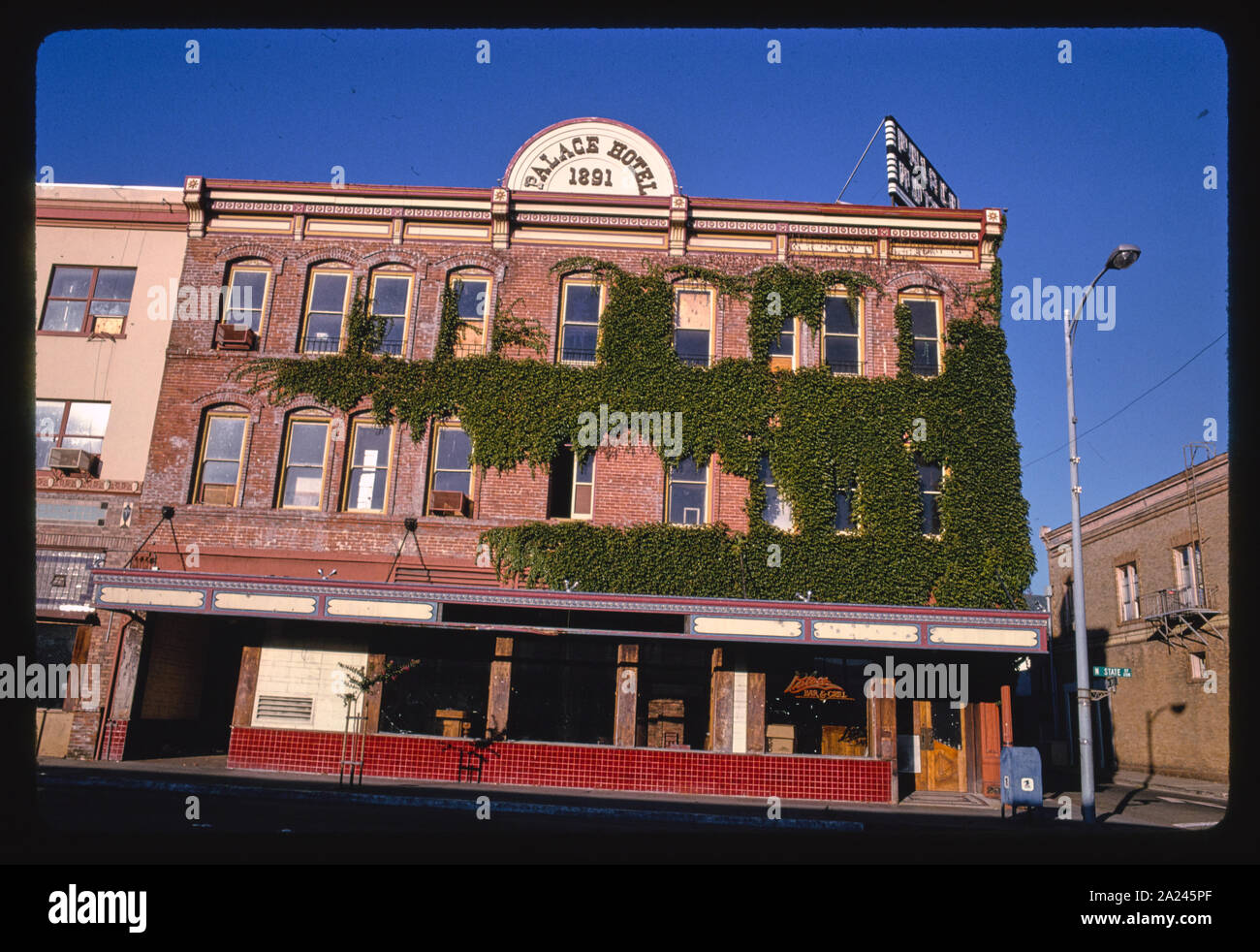 Palace Hotel (1891), State Street, Ukiah, California Stock Photo - Alamy