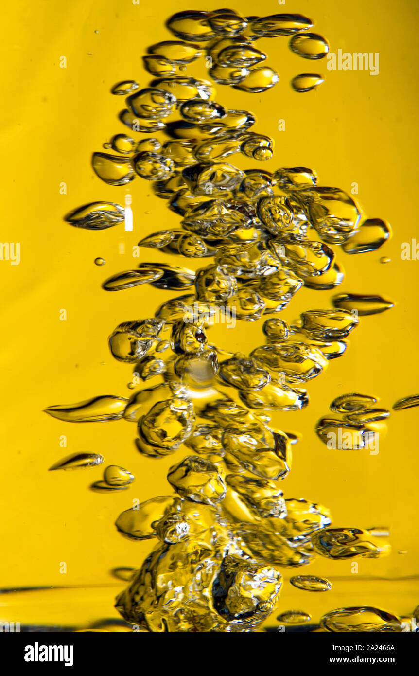 a refreshing bubble in colorful jug of beer and water Stock Photo - Alamy