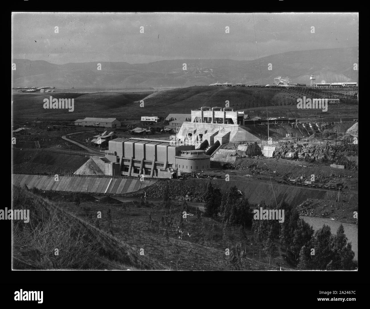 Palestine Electric Corporation (P.E.C.), Rutenberg Plant Stock Photo ...