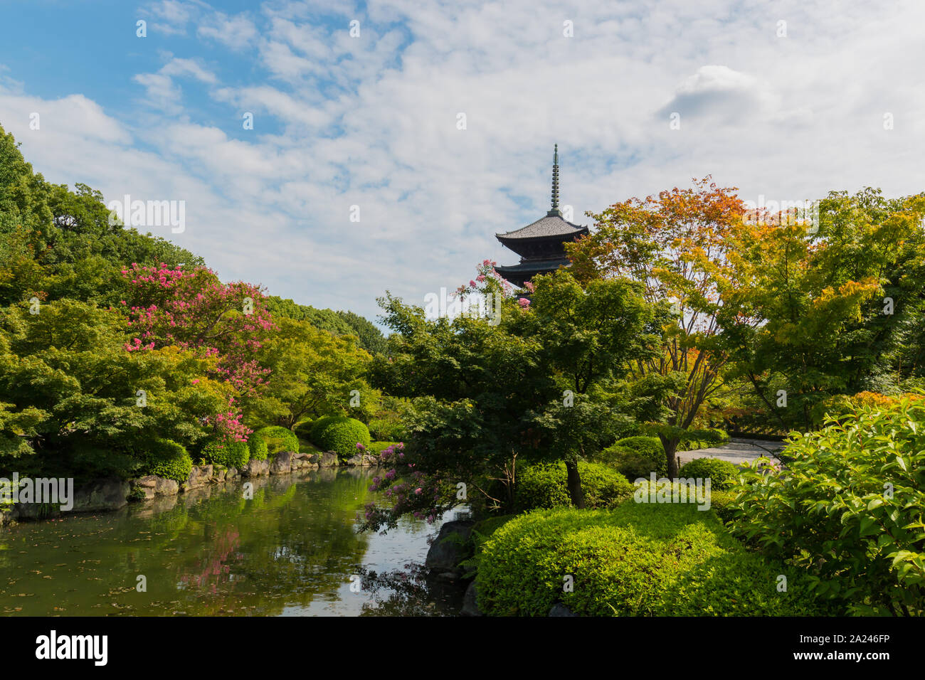 Toji temple located in Kyoto, Japan. Toji temple is a Buddhist temple ...