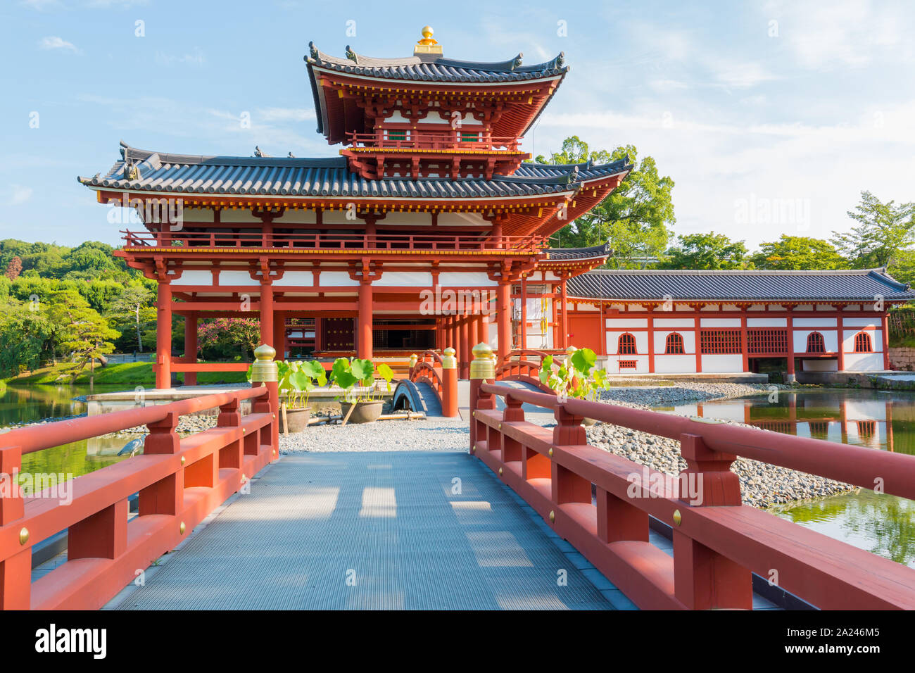 Byodo-in (Phoenix Hall) is a Buddhist temple in the city of Uji in ...