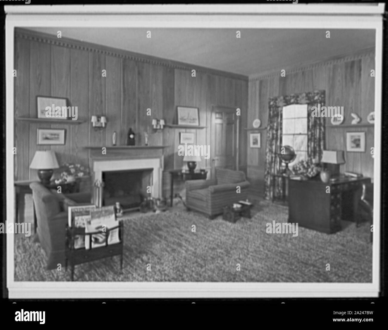 Beach with palm trees Black and White Stock Photos & Images - Alamy