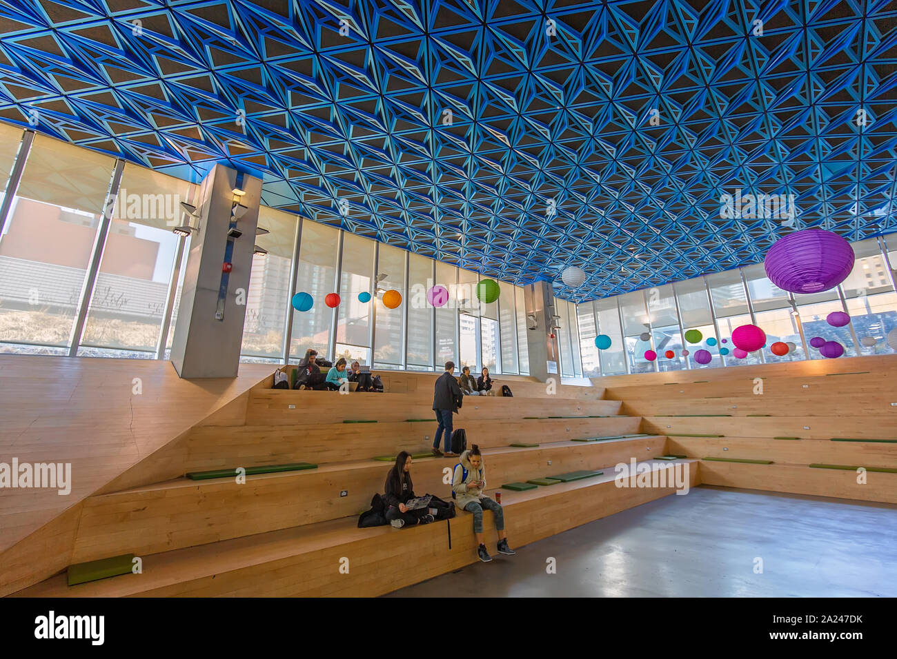 Toronto, Canada-4 April, 2019: Ryerson University buildings in Downtown ...