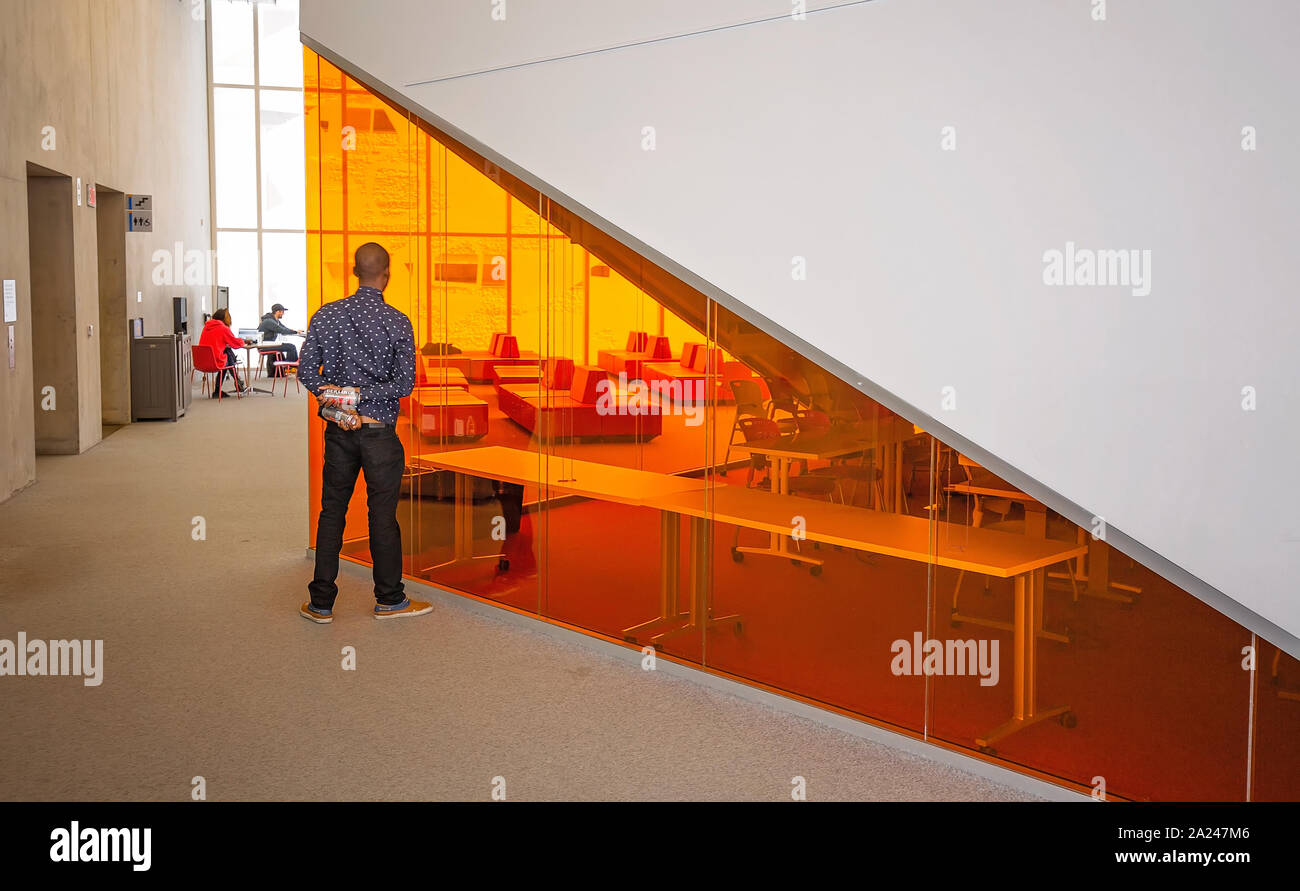 Toronto, Canada-4 April, 2019: Ryerson University buildings in Downtown ...