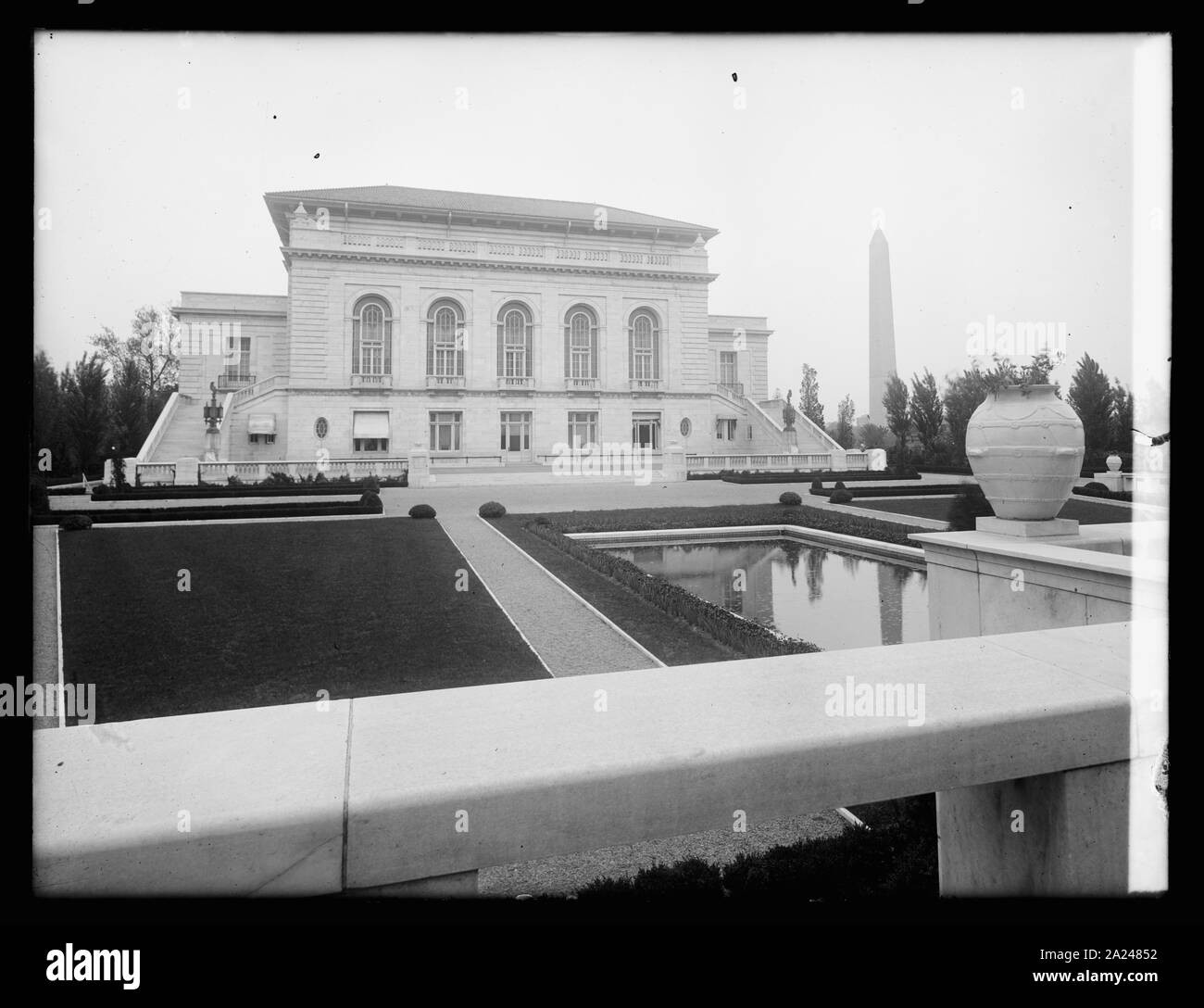 Pan Am. Union, Washington, D.C., rear view Stock Photo - Alamy
