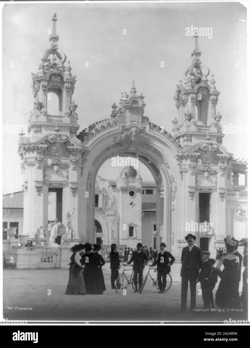 Pan-Am Expo, Buffalo - Propelaea 2017656803 Stock Photo - Alamy
