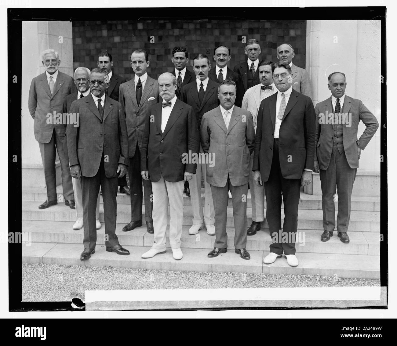 Pan American group with Hughes and Wilbur, 6/24/24 Stock Photo - Alamy