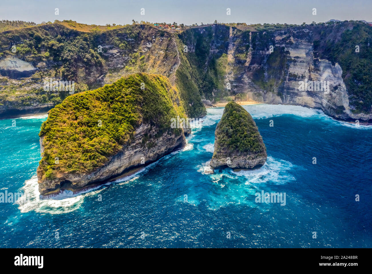 Aerial scenic nusa penida view hi-res stock photography and images - Alamy