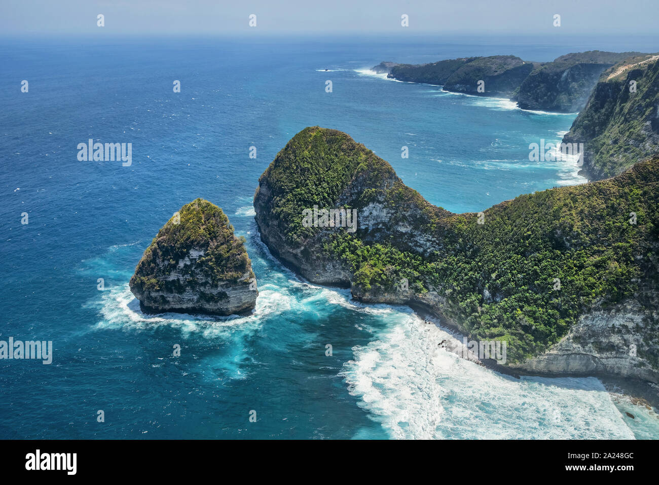 Aerial scenic nusa penida view hi-res stock photography and images - Alamy